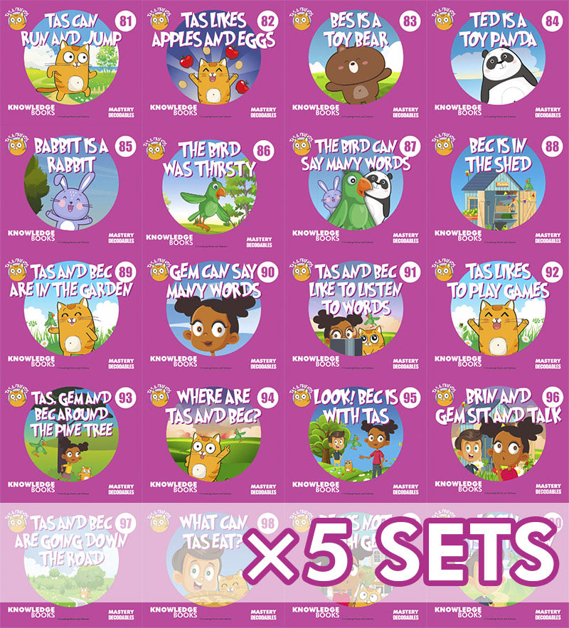 Tas and Friends Set 5 TAS5VP TAS55 – Knowledge Books and Software