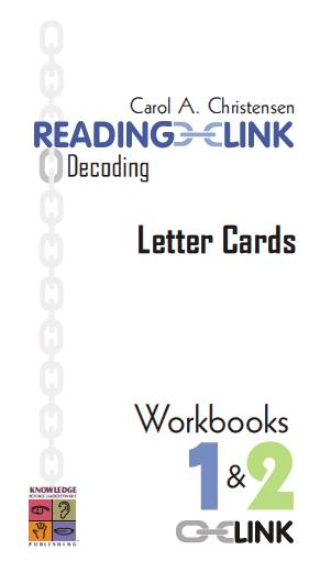 Decoding Letter Cards Workbooks 1-2 9781741620313 Reading LINK ...