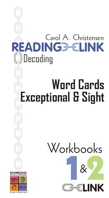 Decoding Word Cards Exceptional and Sight Workbooks 1-2 9781741620344 ...