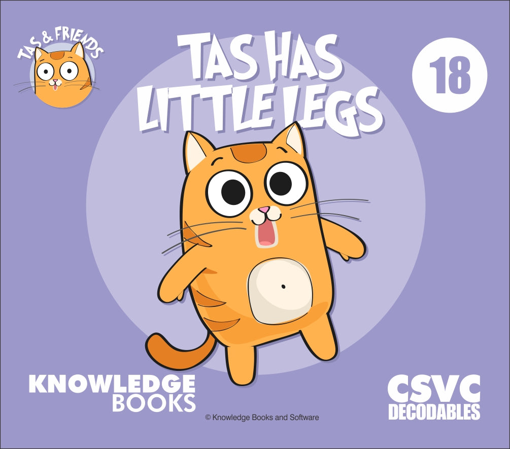 Tas Has Little Legs 9781761270185 Tas and Friends – Knowledge Books and ...