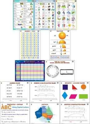 Grade 2 Charts Value Pack G2CHARTSVP – Knowledge Books and Software